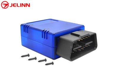 China OBD 2 Case 90 Degree Right Angle Pins OBD2 Connector With Housing for sale
