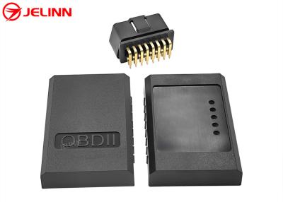 Cina OBD 2 OBD2 Alloggiamento della cabina e presa maschile con perni ad angolo retto in vendita