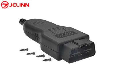 Cina Cassa OBDII Cassa OBD2 e connettore maschio OBD 2 con perni dritti in vendita