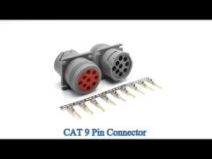 Caterpillar Connector CAT 9 Pin Plug HD10-9-96P