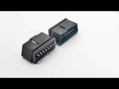 J1962 Car OBD 2 OBD2 16 Pin Connector With Straight Pin