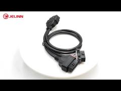 OBD 2 OBD2 Splitter Y Cable Male to Dual Female 16 Pin for Mazda Mitsubishi Cars