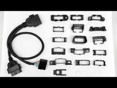 Universal OBD2 J1962 OBDII OBD 2 Splitter Spliter Y Cable With Multi Mounting Brackets for All Car Makes