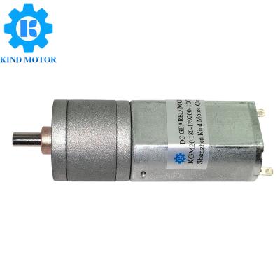 China 20mm 12v Gear Reduction Motor , Metal Brushed Pmdc Geared Motor for sale