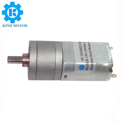 China Carbon Brushed 12v Dc Motor High Torque , 45g 100 Rpm Dc Gear Motor for sale