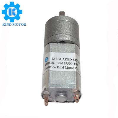 China Carbon Brushed 12v Dc Motor High Torque , 45g 100 Rpm Dc Gear Motor for sale