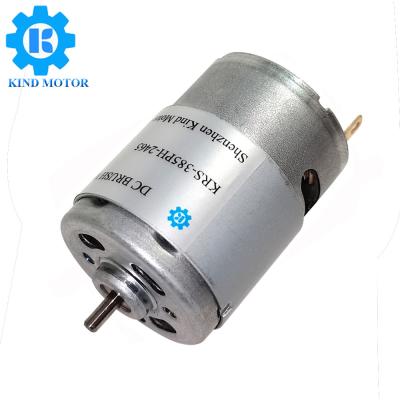 China Micro dc 5v 6v 12v 24v diameter 28mm carbon brush motor RS385 RS 385 RS-385 for sale