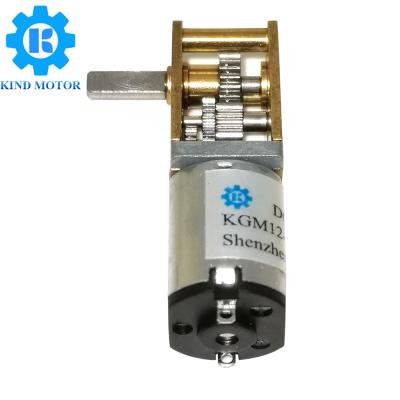 China Small Worm Gear Motor 12v High Torque 10-6000rpm N30 Brushed for sale