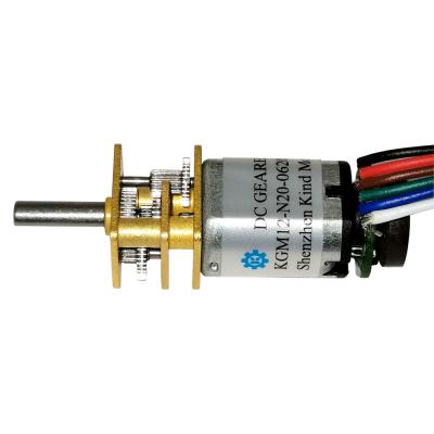 Cina coppia di torsione del motore di CC del cambio N20 di 200rpm 12mm alta con le assi estese in vendita