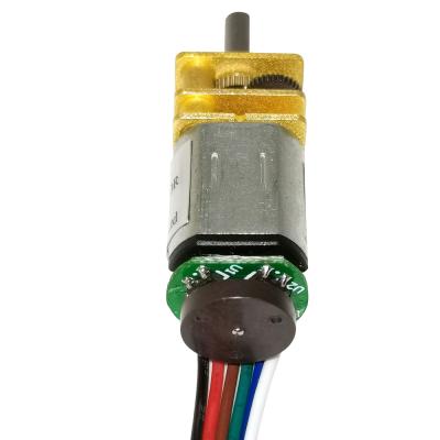Cina coppia di torsione del motore di CC del cambio N20 di 200rpm 12mm alta con le assi estese in vendita