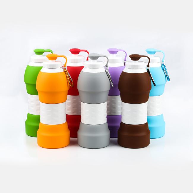 580ml Silicone Collapsible Bottle - packaging example