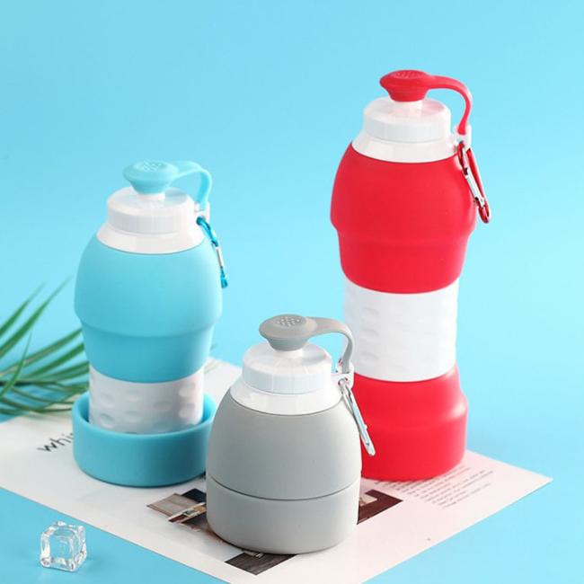 580ml Silicone Collapsible Bottle - product view