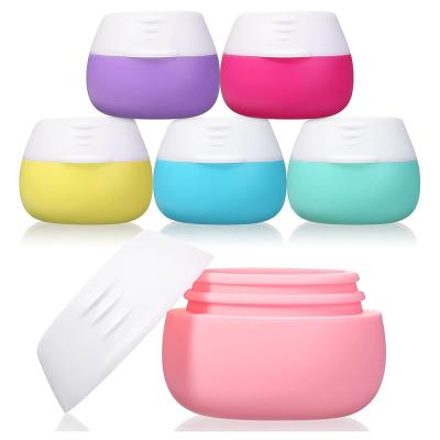 China Makeup Cosmetic Silicone Travel Jar BPA Free 20ml for Toiletry for sale
