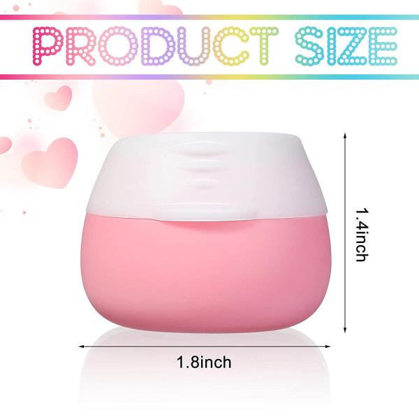 Quality Makeup Cosmetic Silicone Travel Jar BPA Free 20ml for Toiletry for sale