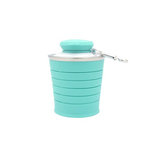 Quality Food Grade Silicone Foldable Water Bottles Collapsible 500ml for sale