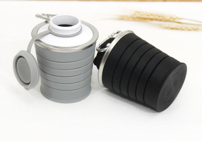 500ml Silicone Collapsible Bottle size comparison