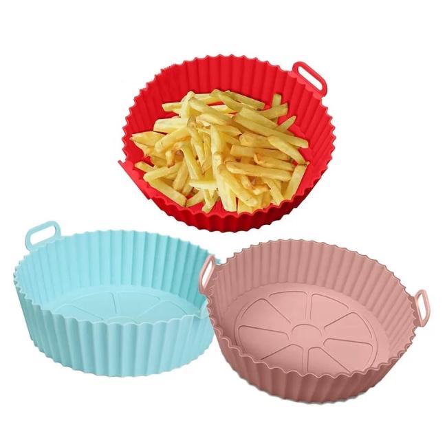 8 inch silicone air fryer liner product view