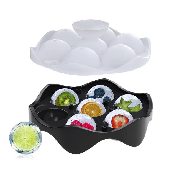Quality Custom Ball Shape Ice Ball Mold Round Ice Cube Maker FDA Approved for sale