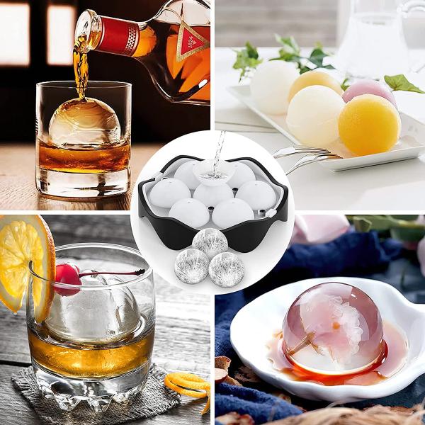 Quality Custom Ball Shape Ice Ball Mold Round Ice Cube Maker FDA Approved for sale