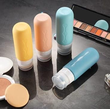Babi Color Cylinder Silicone Travel Bottle Set