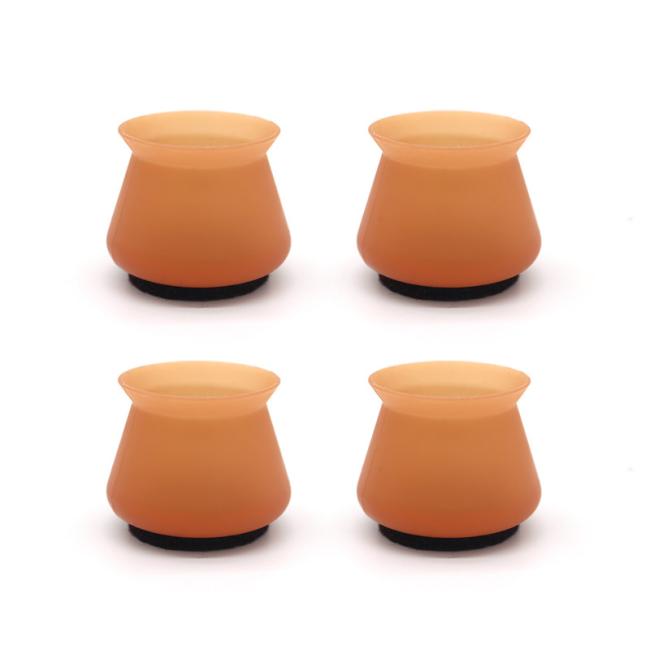 Non slip chair foot cover product display