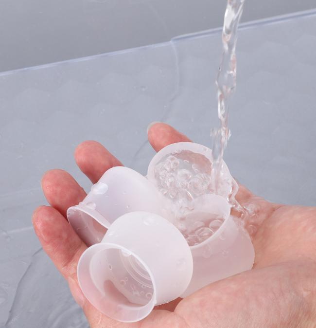 Package of silicone furniture leg protectors