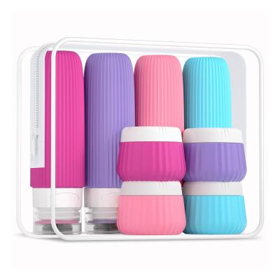 中国 食品用シリコン 旅行用ボトル キット 漏れ防止 BPA 無料 90ml 30ml 販売のため
