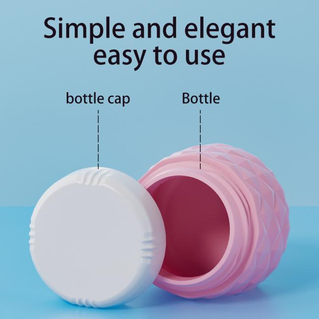 30ml silicone travel jar set with leak-proof lid