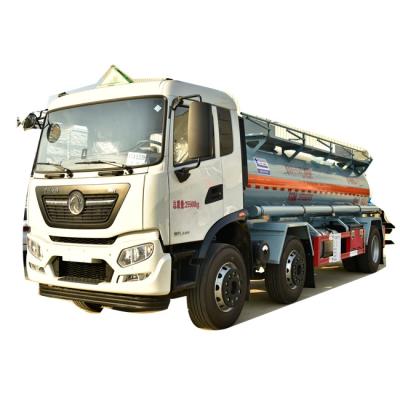 China Dongfeng 8x4 23.5CBM Chemical Tanker Truck Fuel Tank Lorry With 270HP Engine for sale