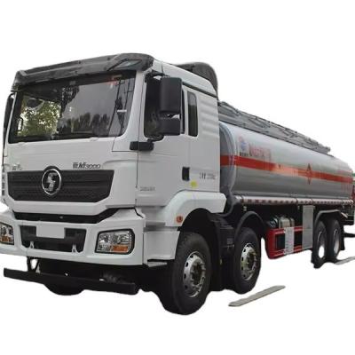 중국 샤크만 델롱 화학물질 탱크 트럭 유로 6 최대 속도 80km/h 연료 탱크 트럭 판매용