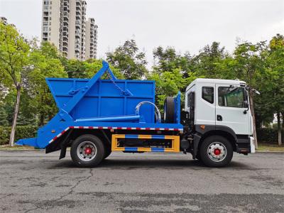 China 4x2 6 Wheels Swing Arm Garbage Truck 6 CBM 8 CBM 10 CBM DONGFENG Waste Management for sale