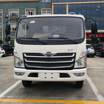 China Cheap Price 4x2  8CBM Compactor Garbage Truck With Sidecar Hitch Bucket for City Road for sale