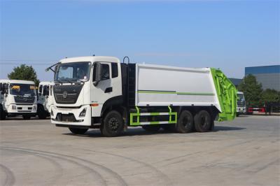 Cina Autocarro Dongfeng 6x4 più economico, compattatore da 12CBM, con cintura posteriore e bidone sospeso in vendita
