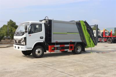 China Mini Version DONGFENG 4*2  8 CBM Sealed Compression Garbage Truck for sale