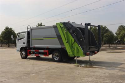China Mini Version DONGFENG 4*2  8 CBM Sealed Compression Garbage Truck for sale