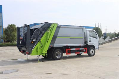 China Mini Version DONGFENG 4*2  8 CBM Sealed Compression Garbage Truck for sale