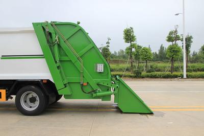 中国 有名ブランドのゴミ収集処分車 東風豪沃 塵芥車 圧縮式 販売のため