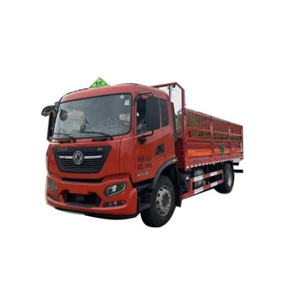 Cina 90 km/h 4x2 12 tonnellate di carico di cilindro di gas camion di trasporto con porta di sollevamento idraulico in vendita