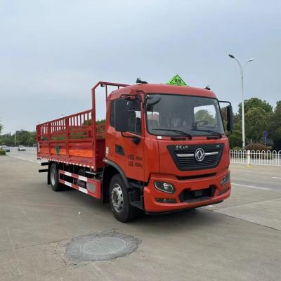 Cina 90 km/h 4x2 12 tonnellate di carico di cilindro di gas camion di trasporto con porta di sollevamento idraulico in vendita