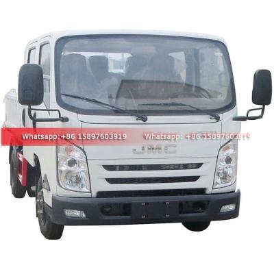 China Cheaper Price Mini Small JMC Carrying Plus Double Row Cabin Tipper Truck 4 Tons Dump Car for Sales for sale