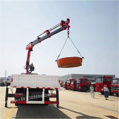 China Factory Direct Sales   10 Tons  Truck-mounted Crane     Lorry Loading  Crane      Folding Crane for sale