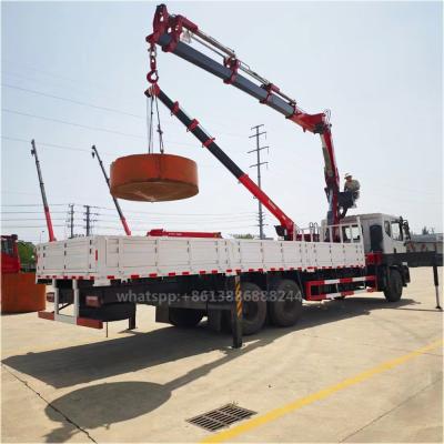 China Factory Direct Sales   10 Tons  Truck-mounted Crane     Lorry Loading  Crane      Folding Crane for sale