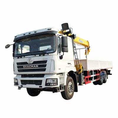 중국 SHACMAN F3000   붐 트럭  리프팅 트럭 운송차   화물 트럭 장착 크레인 판매용
