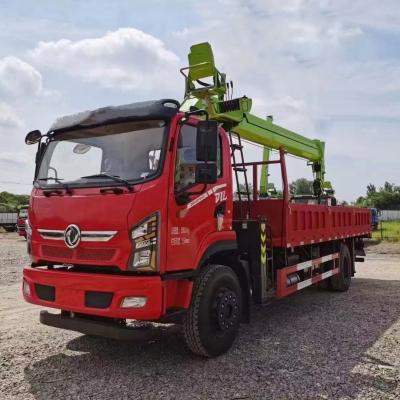 China Durable 2-ton, 3-ton, 3.2-ton Flexible 4-ton, 5-ton Hydraulic Lifting Mobile Telescopic Arm Truck Mounted Crane for sale