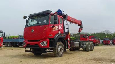 China Light Small Truck 8-ton Telescopic Arm Folding Arm Vehicle Mounted Mobile Crane for sale