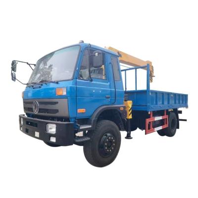 중국 화물 트럭 장착 크레인 스트레이트 붐 크레인 리프팅 트럭 판매용