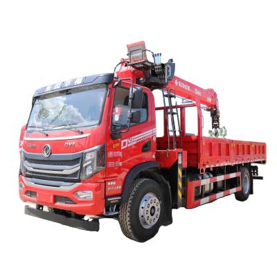중국 핫 4X2 12톤 크레인 트럭 장착 150HP 견인 크레인 장착 트럭, 25M 리프팅 높이 판매용