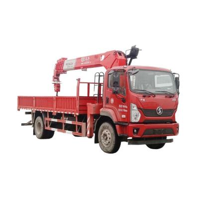 중국 ?? 시 자동차 상업용 차량 쑤안데 X6 복합 버전 200마력 4X2 6.1m 트럭에 장착된 크레인 판매용