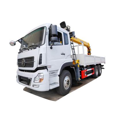 China Customize Cheap Price New 4x2 6x4 Truck Mounted Crane Famous Brand Truck With 10t Crane for sale