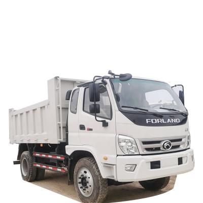 China New Right Hand Drive 6 Wheeler 4x2 Zambia Forland Foton Tipper Dump Truck for sale
